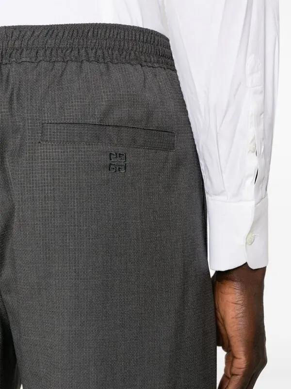 Givenchy Drawstring Straight Trousers