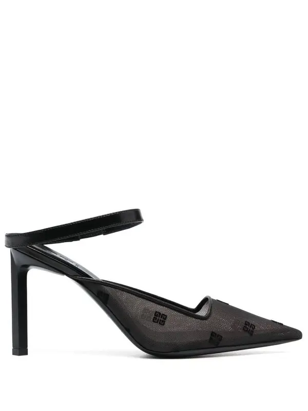 Givenchy 100mm Logo-embroidered Mules