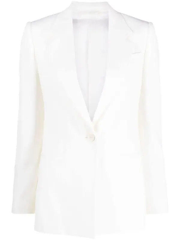 Givenchy Single-breasted Blazer - White