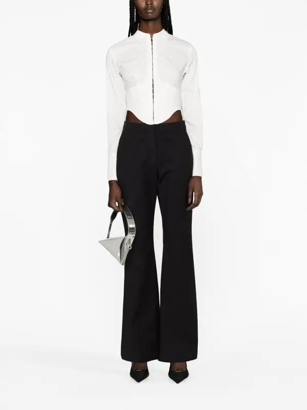 Givenchy Flared Tailored Trousers - Black
