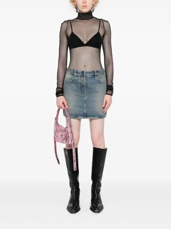 Givenchy 4g-chain Mini Skirt