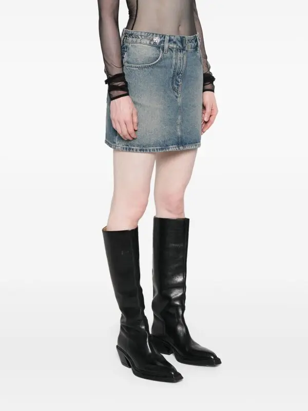 Givenchy 4g-chain Mini Skirt