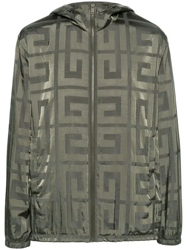 Givenchy 4g-motif Taffeta Jacket