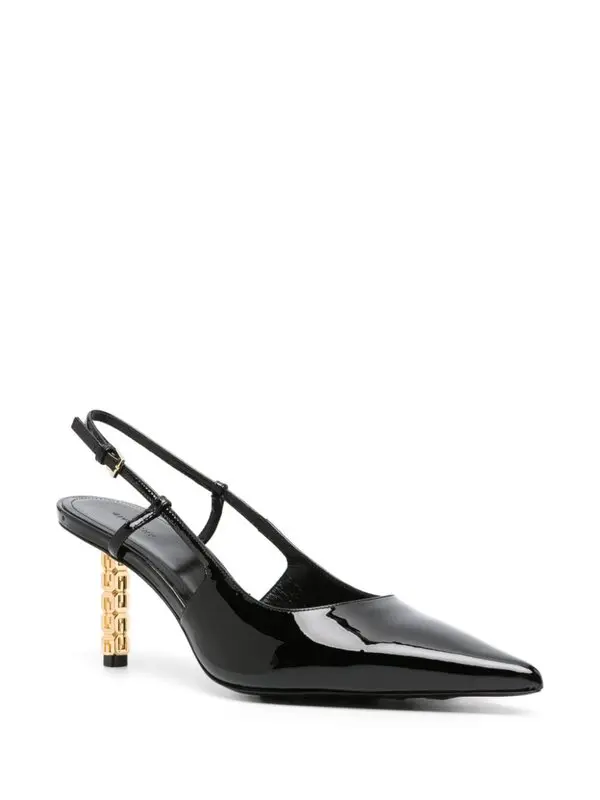 Givenchy G Cube 80mm Patent-leather Pumps