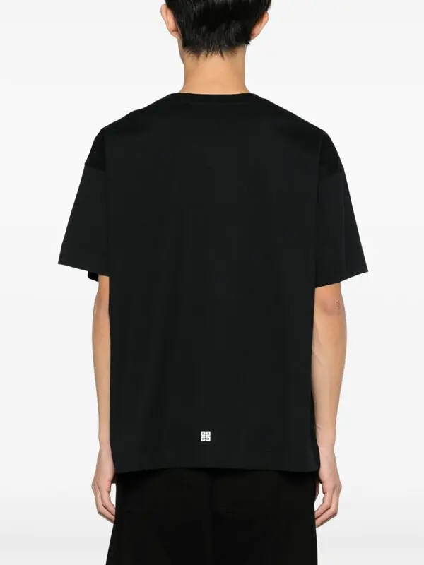 Givenchy Logo-print Cotton T-shirt - Black