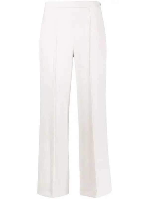 Max Mara Knitted Flared Trousers
