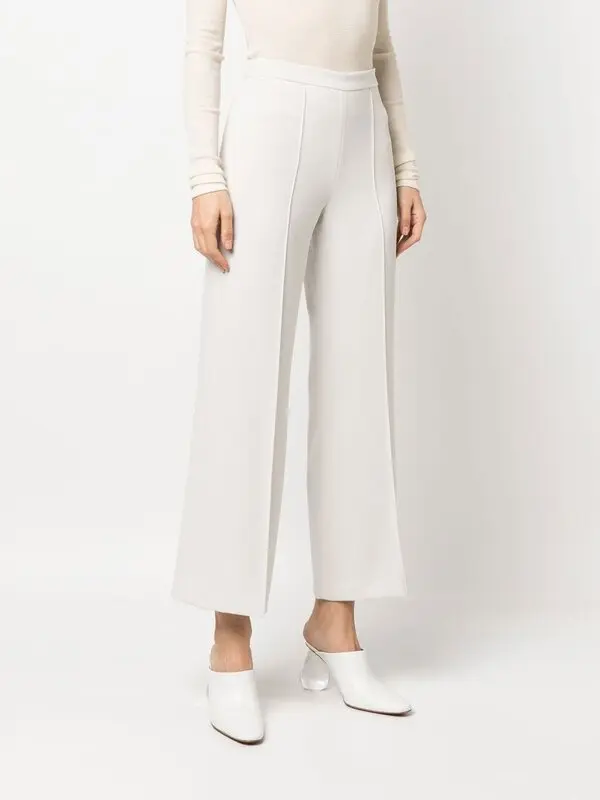 Max Mara Knitted Flared Trousers