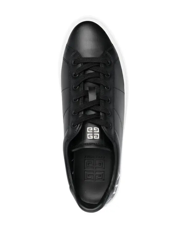 Givenchy Logo-print Leather Sneakers