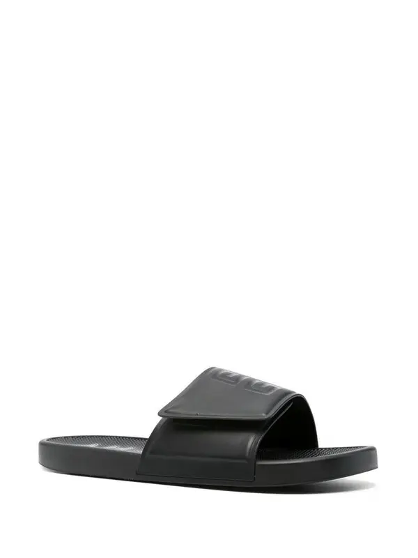 Givenchy 4g-debossed Slides