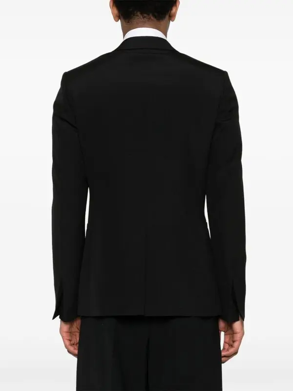 Givenchy Logo-plaque Wool Blazer