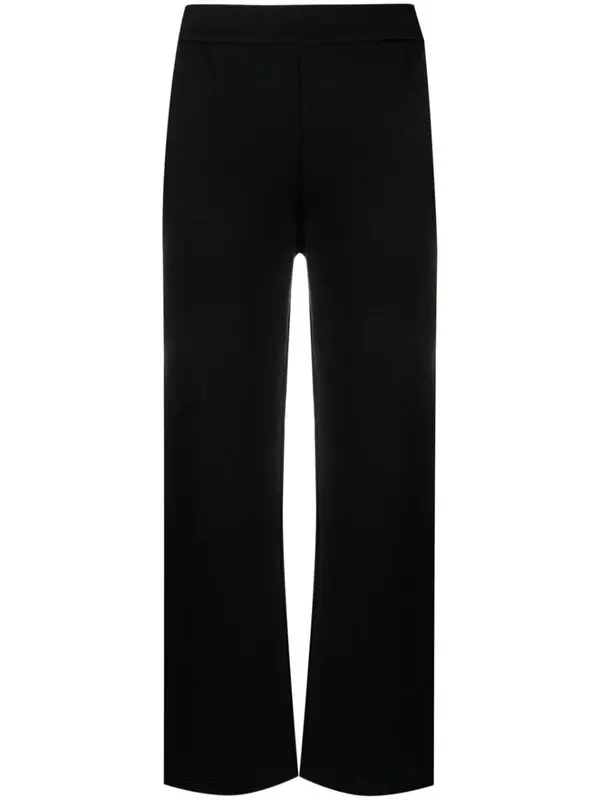 Max Mara Tapered Cotton-jersey Trousers