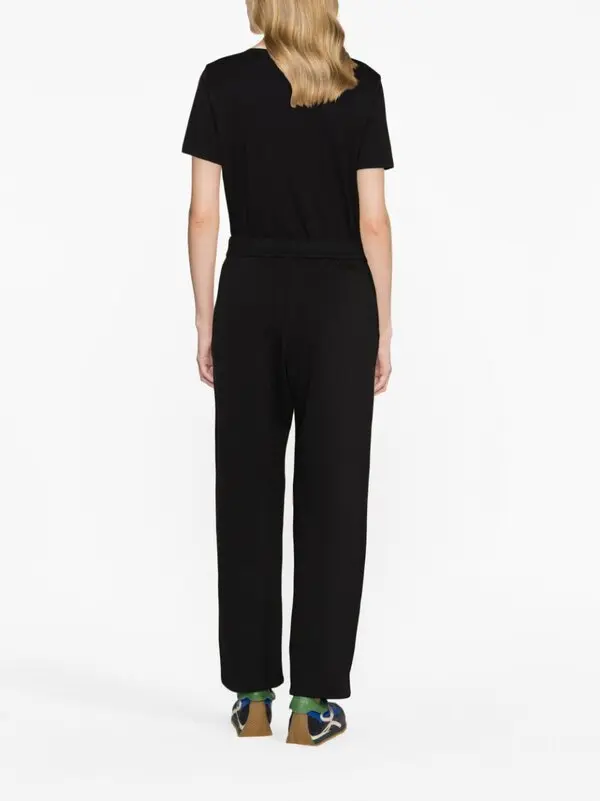 Max Mara Tapered Cotton-jersey Trousers