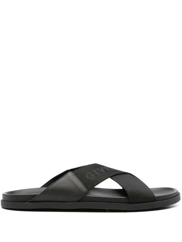Givenchy G Plage Crossover-strap Sandals