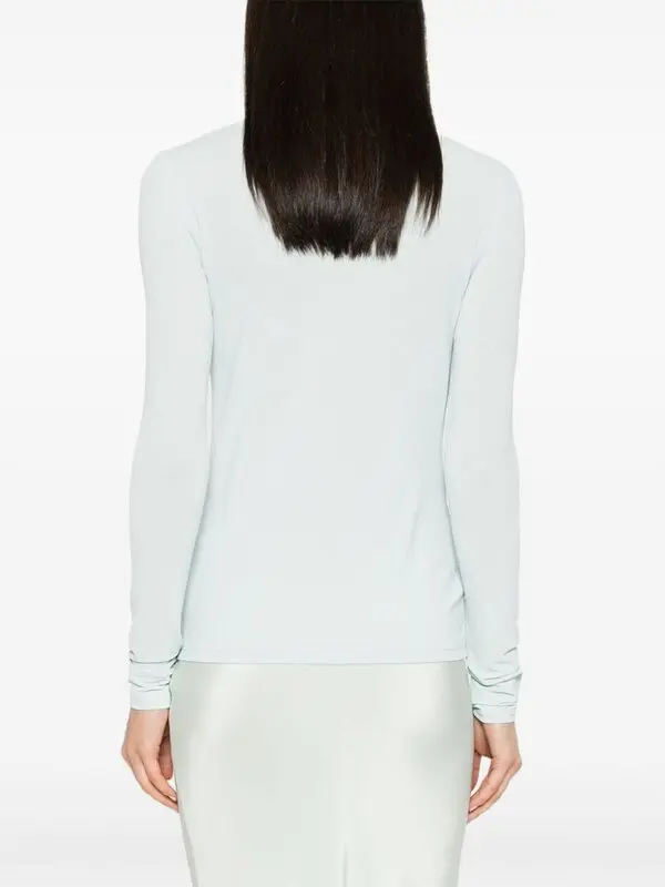 Givenchy V-neck Draped Blouse