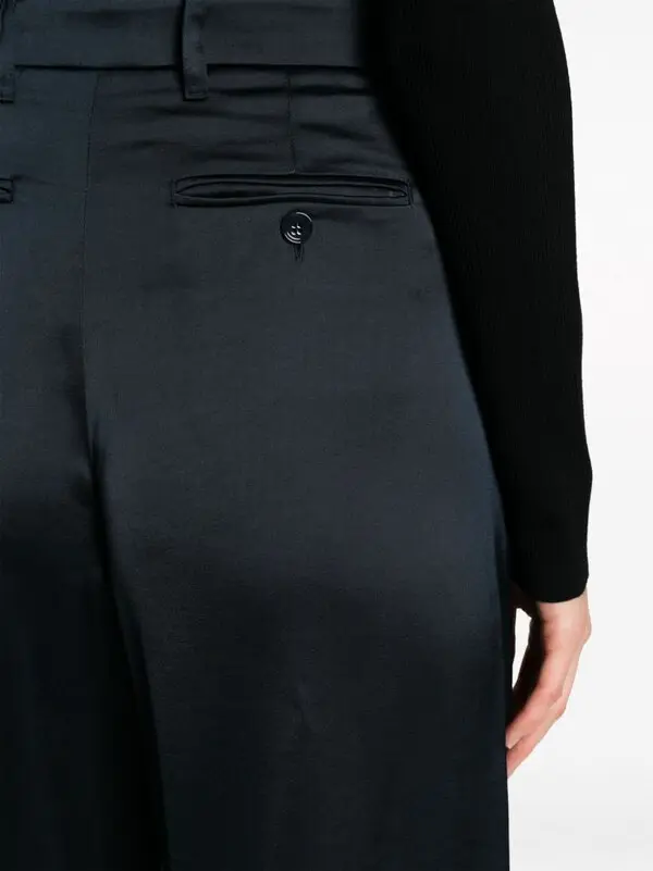 Max Mara Monza Satin Cropped Trousers