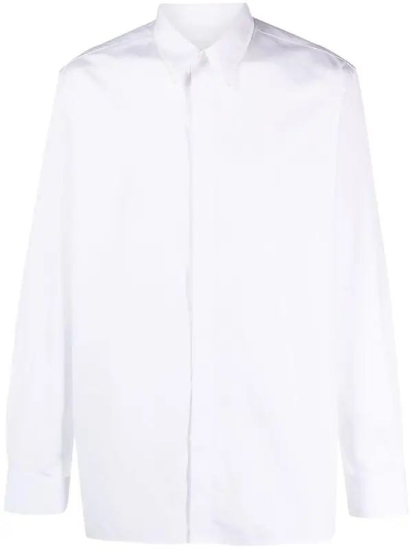 Givenchy Classic-collar Cotton Shirt