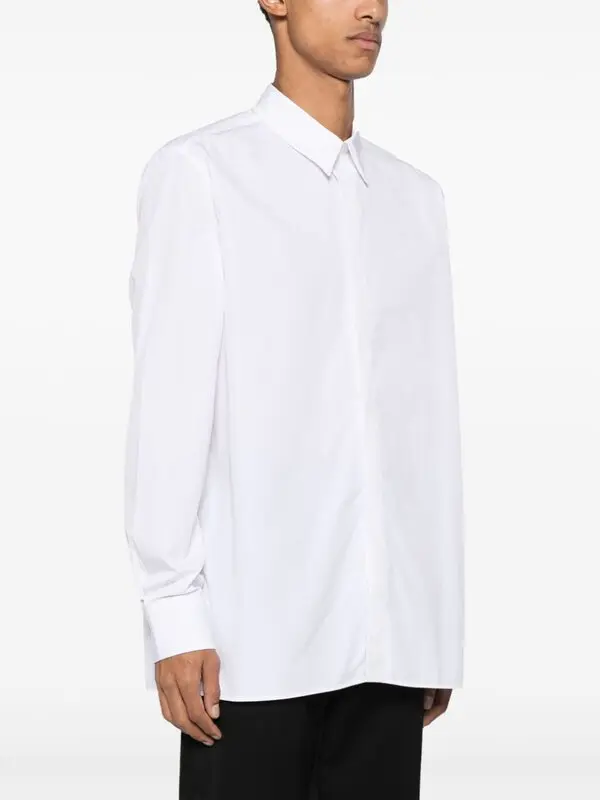 Givenchy Classic-collar Cotton Shirt