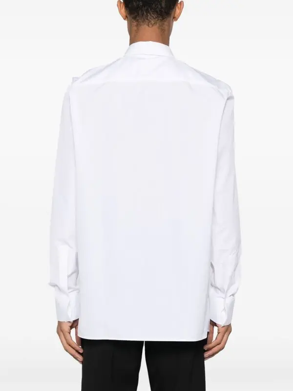 Givenchy Classic-collar Cotton Shirt