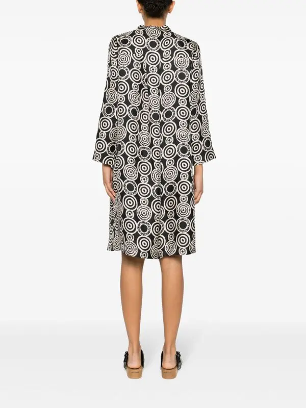 Max Mara Terry Silk A-line Dress