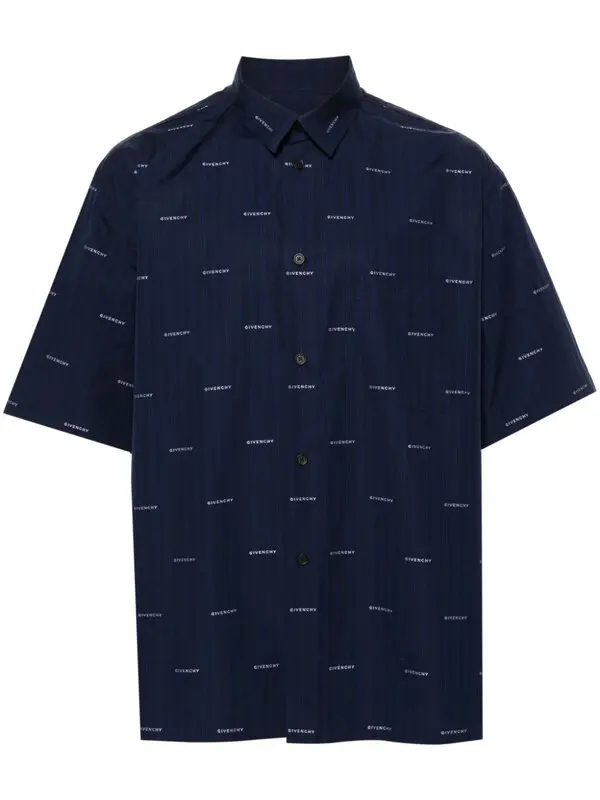 Givenchy Logo-print Cotton Shirt