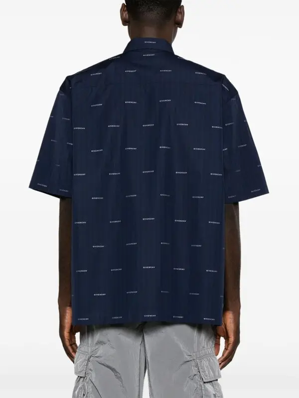 Givenchy Logo-print Cotton Shirt
