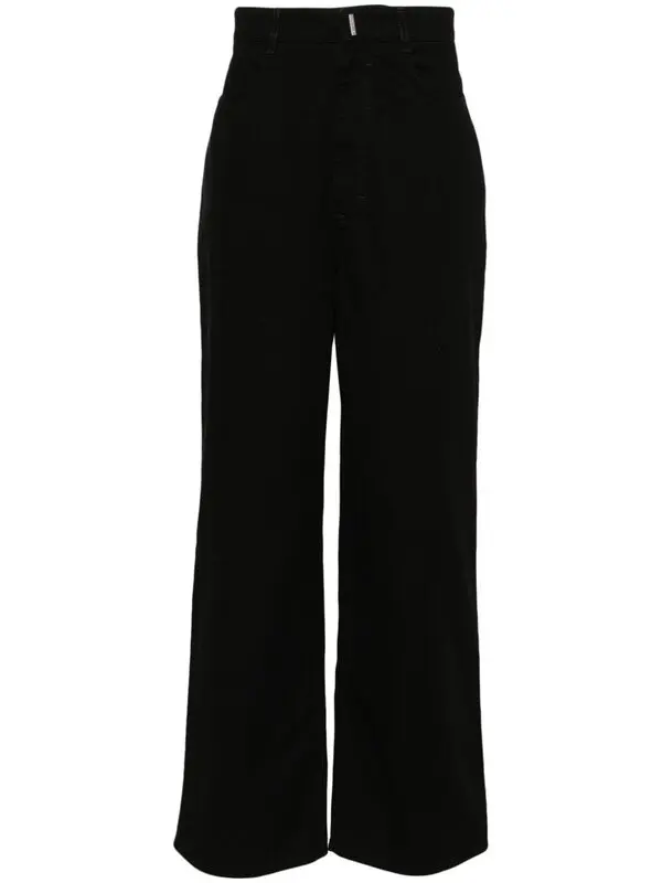 Givenchy Mid-rise Wide-leg Jeans