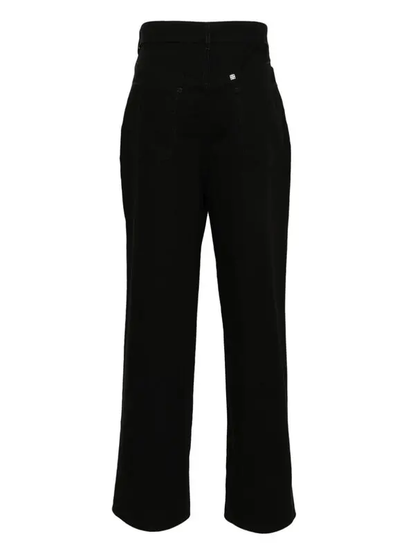 Givenchy Mid-rise Wide-leg Jeans