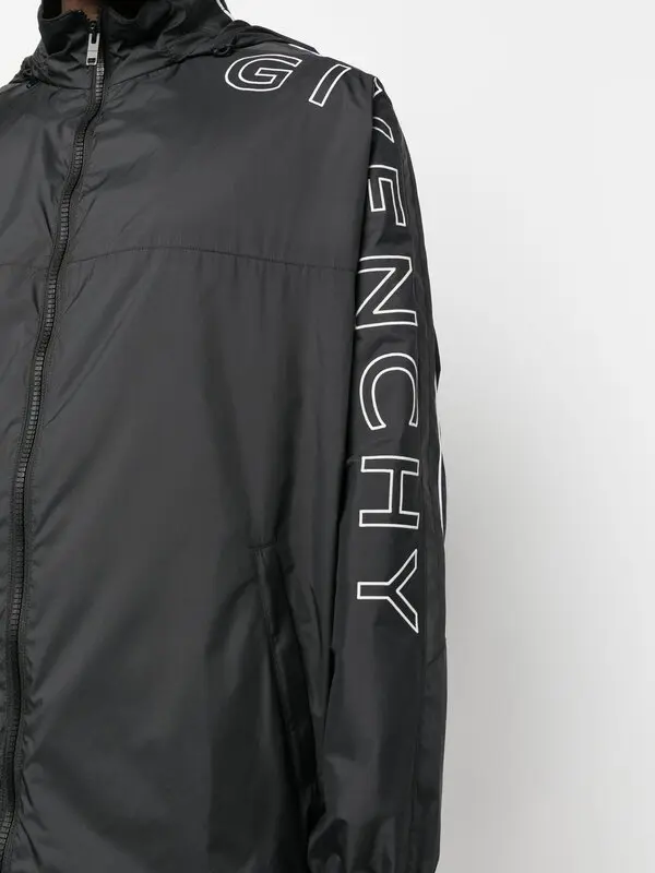 Givenchy Long-sleeve Logo-print Jacket