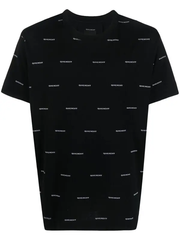 Givenchy 4g Logo-print Cotton T-shirt
