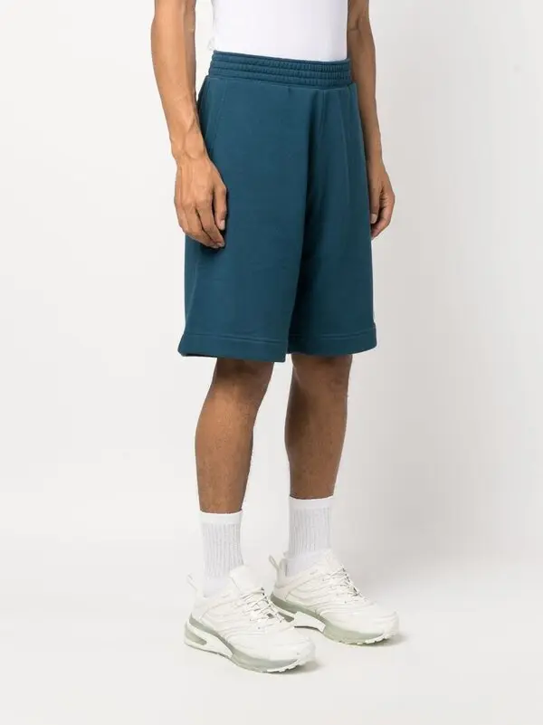 Givenchy Logo-print Jersey Track Shorts - Blue