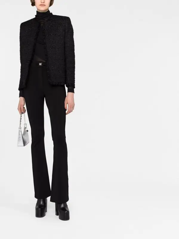 Givenchy High-waisted Flared Trousers