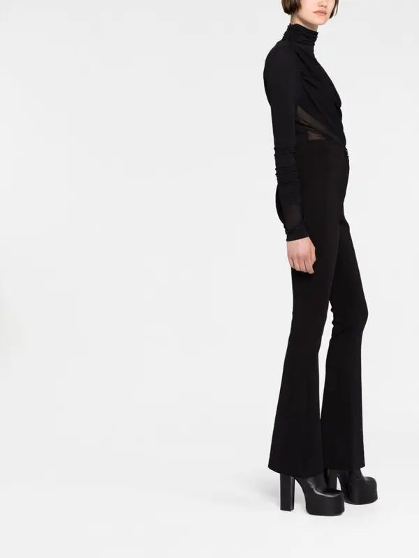 Givenchy High-waisted Flared Trousers