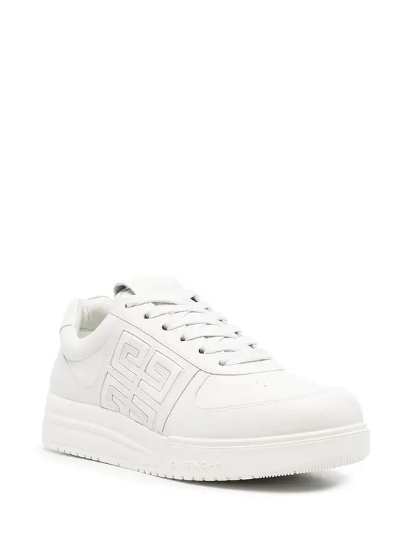 Givenchy G4 Leather Low-top Sneakers - White