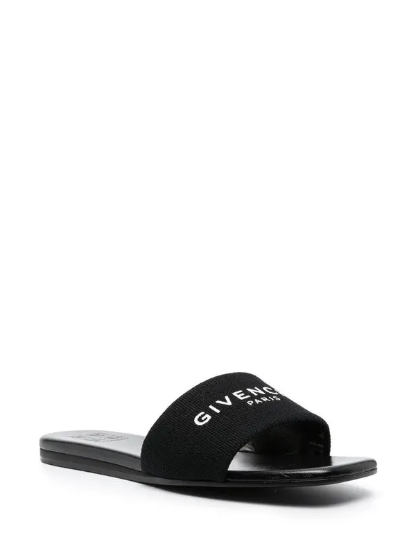 Givenchy Logo-print Flat Slides