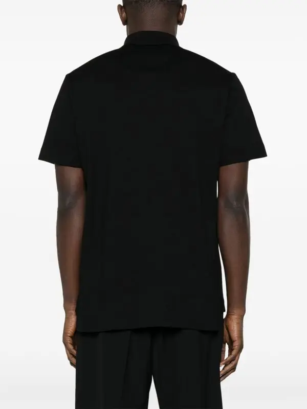 Givenchy Embroidered-monogram Cotton Polo Shirt