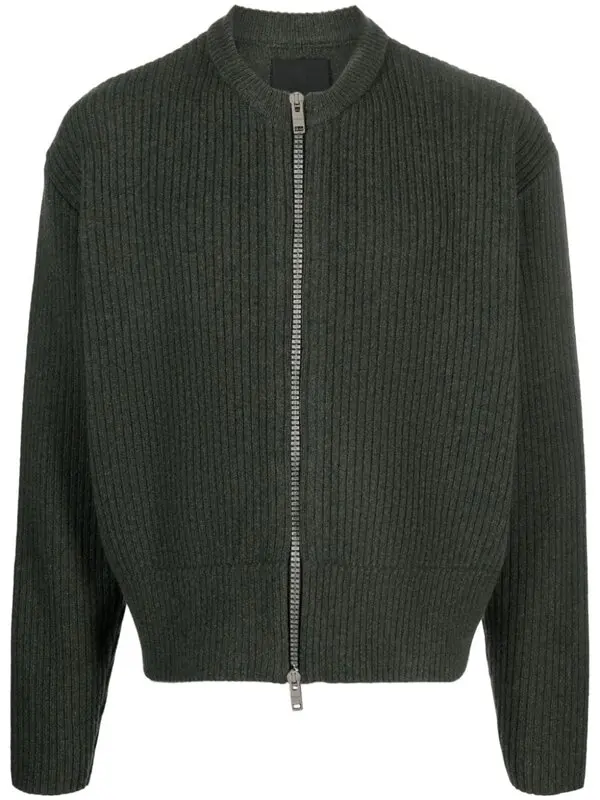 Givenchy Zip-up Wool Cardigan