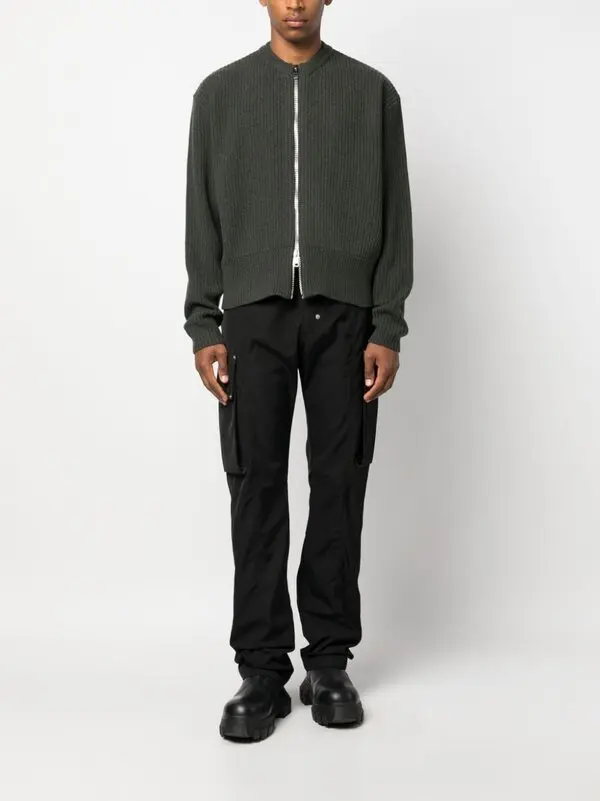 Givenchy Zip-up Wool Cardigan