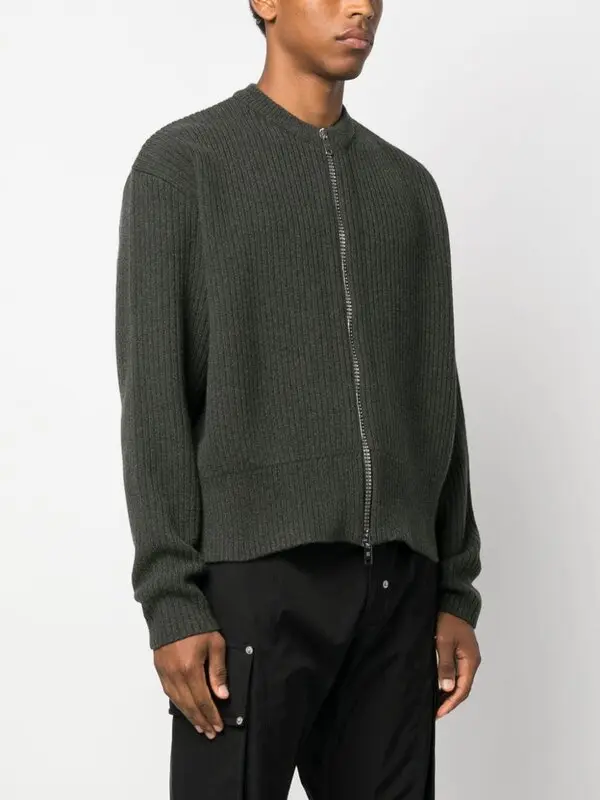 Givenchy Zip-up Wool Cardigan