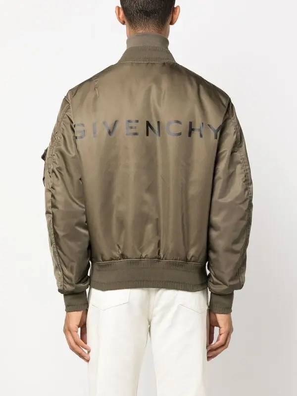 Givenchy Satin Bomber Jacket