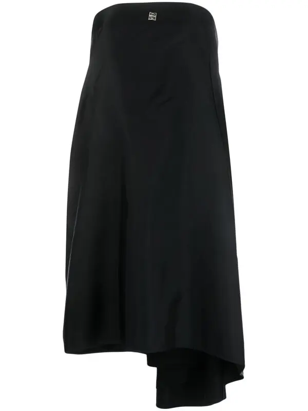 Givenchy Strapless A-line Midi Dress