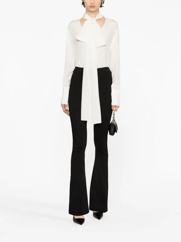 Givenchy Pussy-bow Silk Blouse