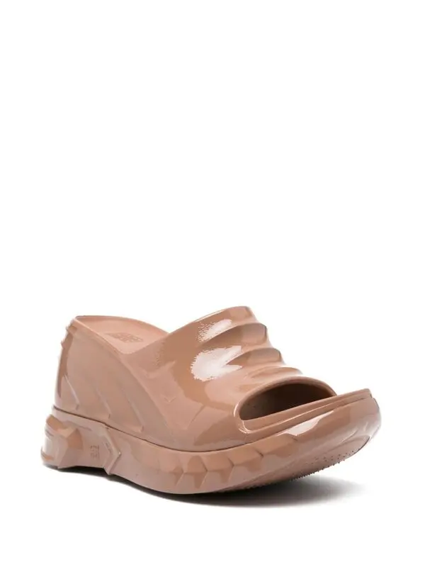 Givenchy Marshmallow 100mm Wedge Sandals