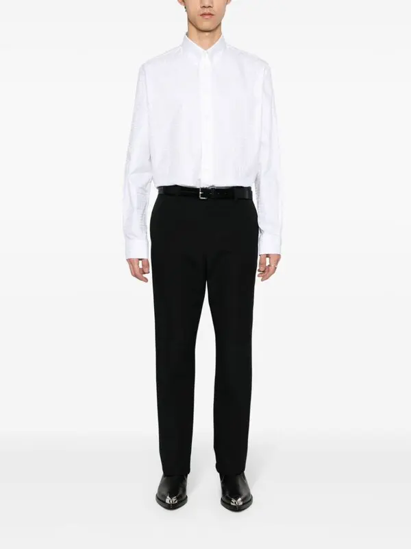 Givenchy 4g-motif Cotton Shirt