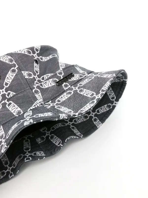 Michael Kors Monogram-Print Bucket Hat In Black - 25% Off  display picture 3