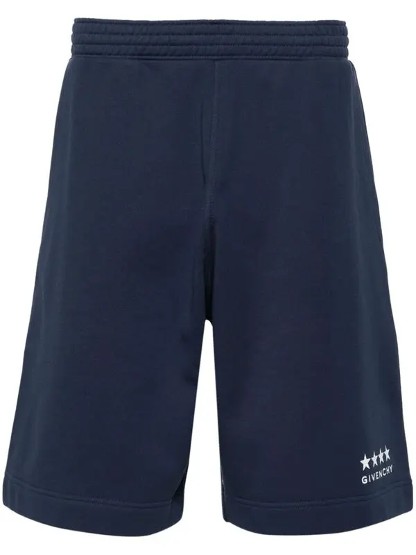 Givenchy Logo-print Cotton Shorts