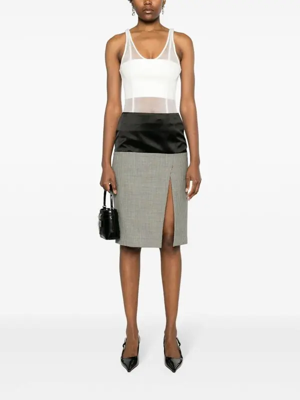 Givenchy Panelled Tailored Pencil Skirt