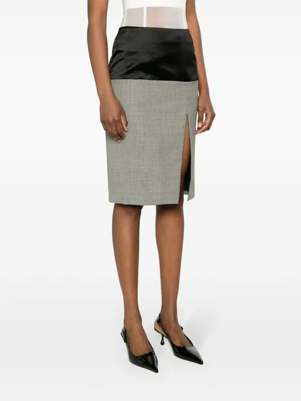 Givenchy Panelled Tailored Pencil Skirt