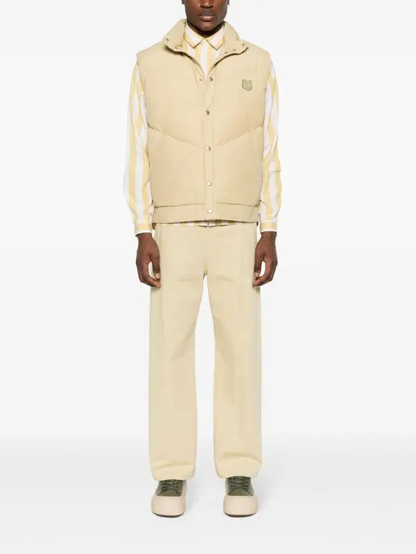 Maison Kitsuné Bold Fox Head Quilted Gilet