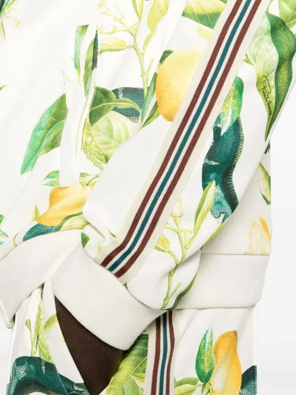 Roberto Cavalli Lemon-print Bomber Jacket
