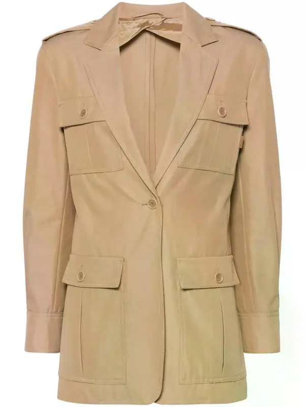 Max Mara Pacos Belted Jacket - Neutrals